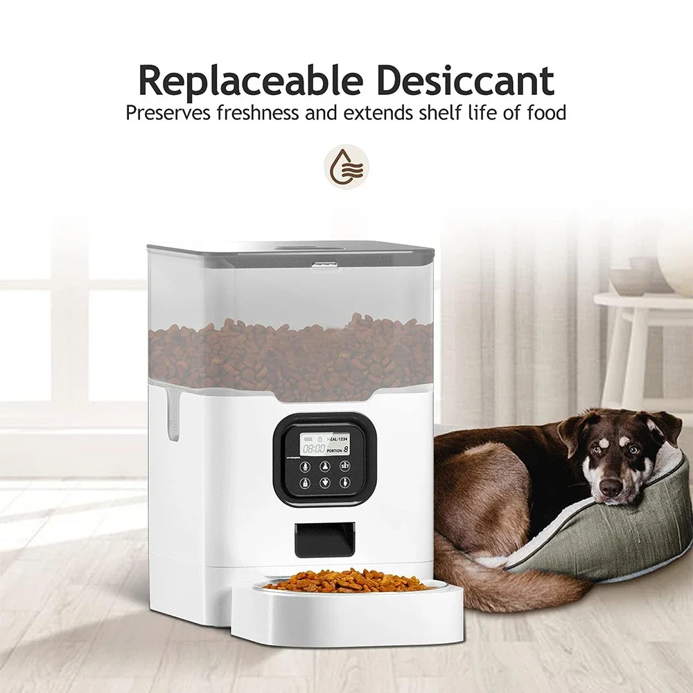 Automatic-Feeder-Timed-Pet-Feeding-for-Dogs-and-Cats-with-Programmable ...