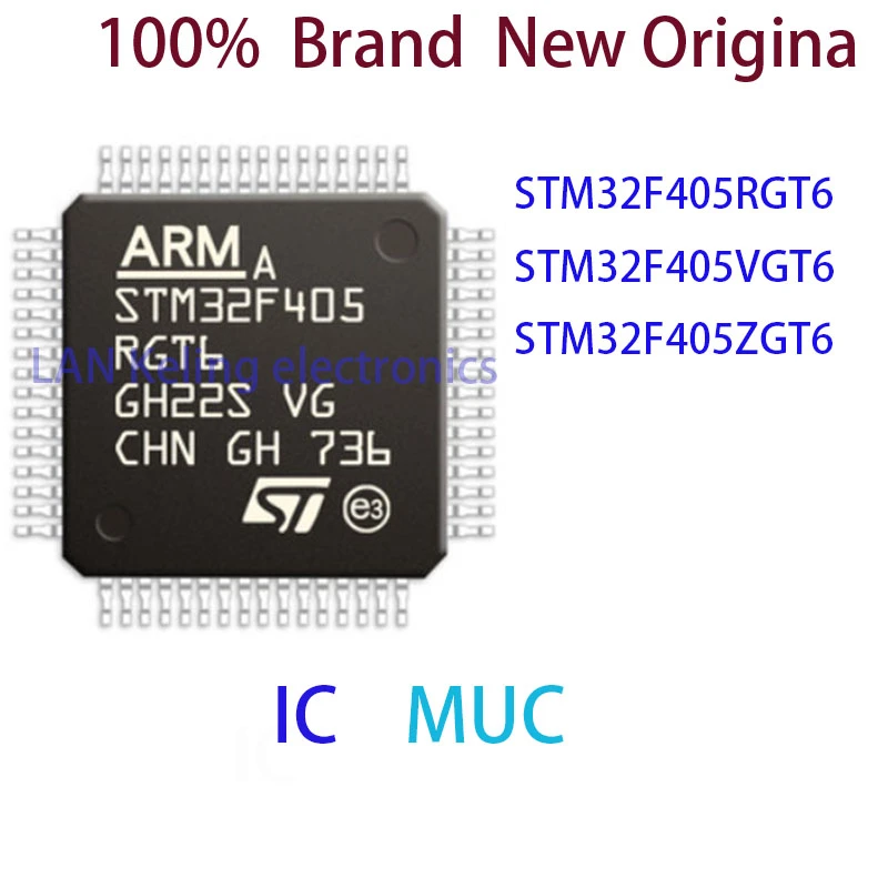 Stm32f405rgt6 Stm32f405vgt6 Stm32f405zgt6 100% Brand New Original Mcu Ic - Integrated Circuits ...