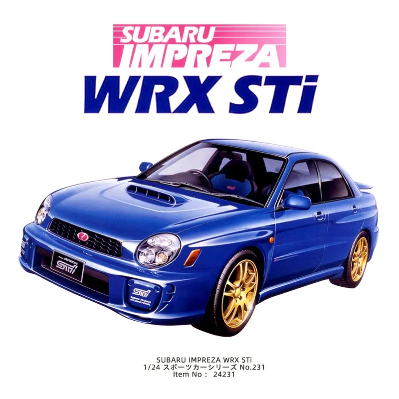 Tamiya 24231 статическая Сборная модель автомобиля игрушка масштаб 1/24 ...