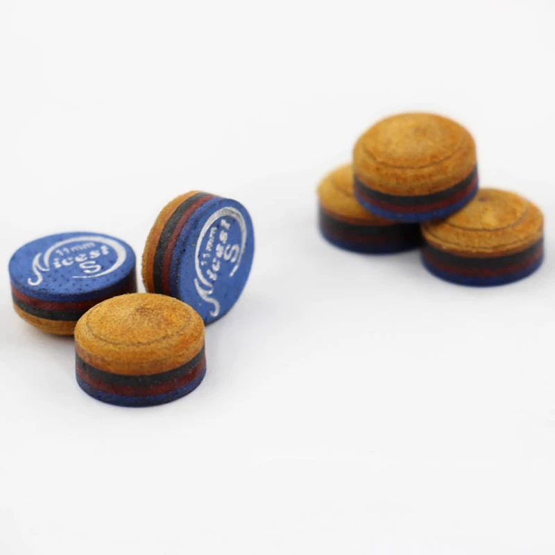 Pool Cue Tips For Snooker 11mm Diameter S M H(OPTIONAL) Leather ...