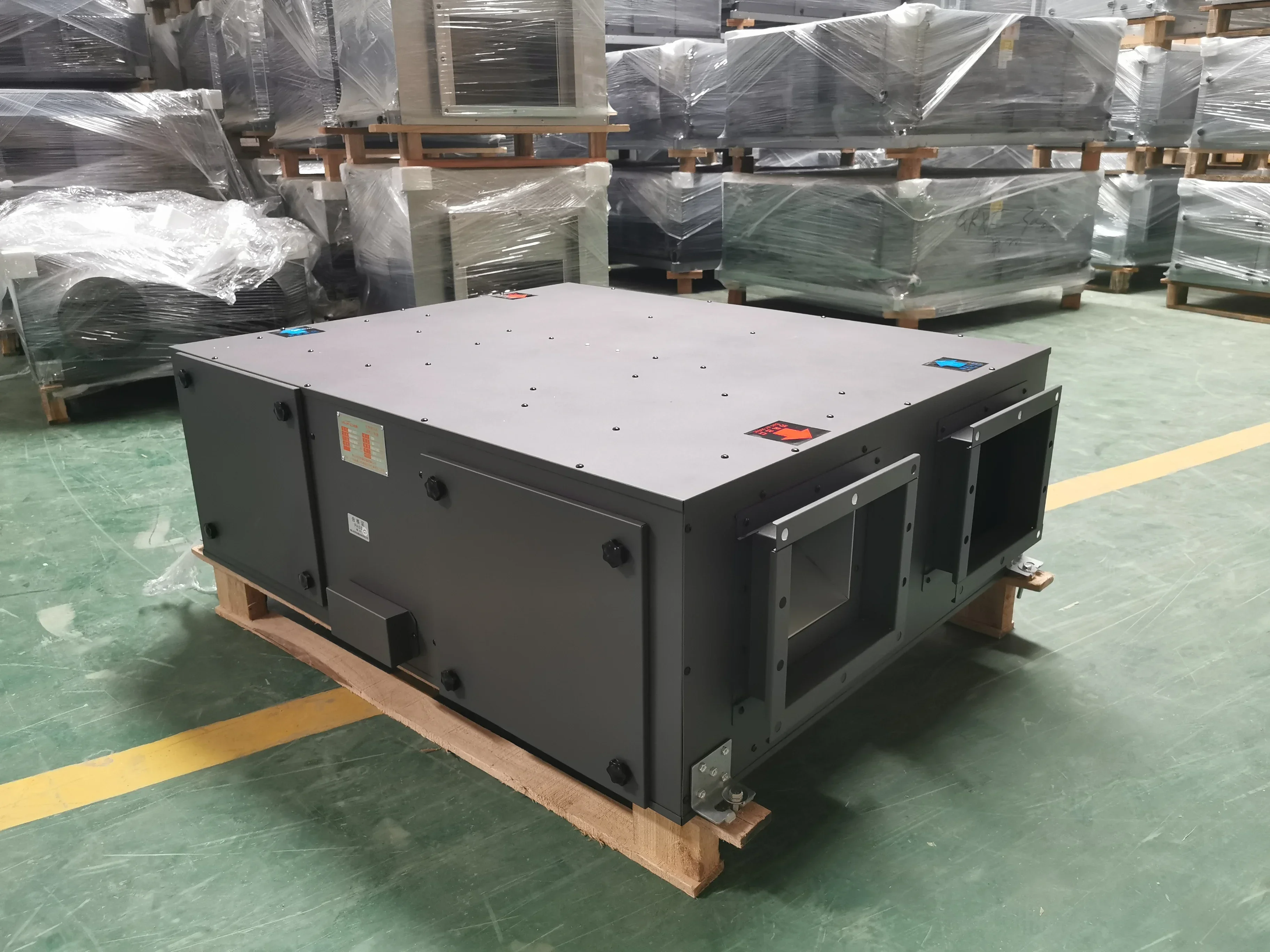 Qianlan QL-HR1000 1000CMH высокоэффективный рекуператор, вентиляционная ...