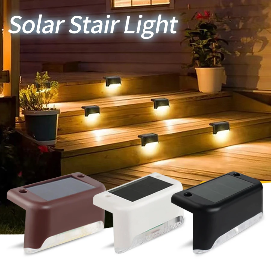 LED-Solar-Staircase-Light-Waterproof-Passage-Patio-Courtyard-Guardrail ...