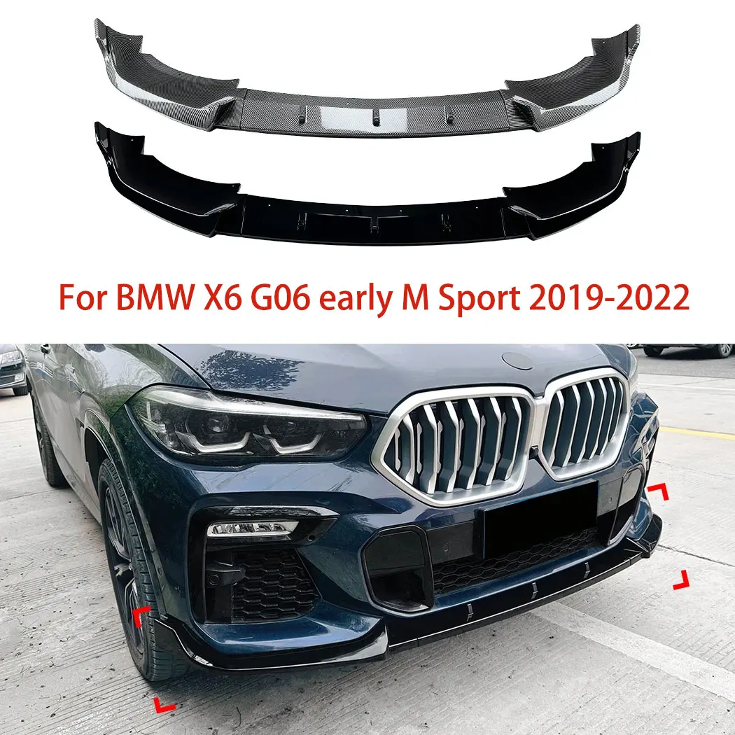 Car-Three-Stage-Front-Bumper-Front-Lip-Spoiler-Splitter-Auto-Exterior-Guard-Accessories-For-BMW ...