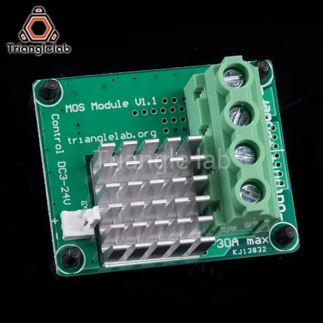 3D Printer Heated Bed Power Module High Current SSR KIT MOSFET upgrade ...