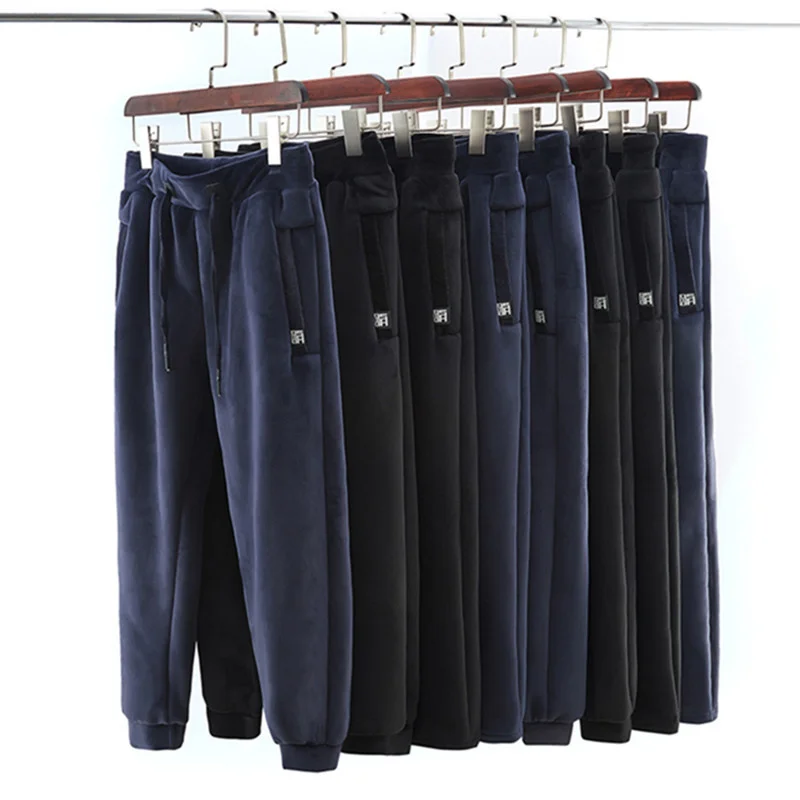 Big-Size-6XL-7XL-8XL-Winter-Super-Warm-Pants-Men-Casual-Elastic-Velvet ...