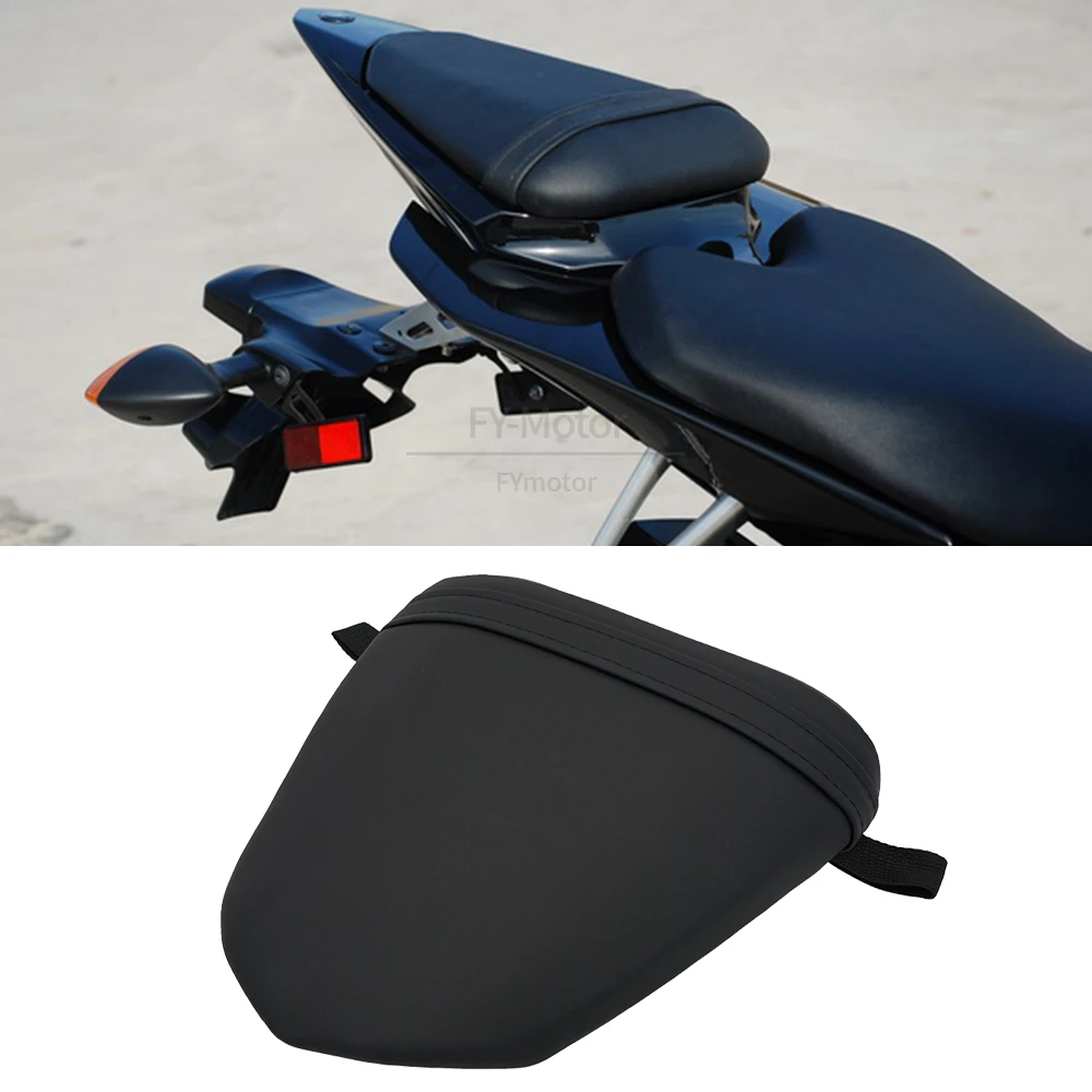 Motorcycle-Passenger-Rear-Pillion-Seat-Fit-For-Yamaha-2008-2009-08-09 ...