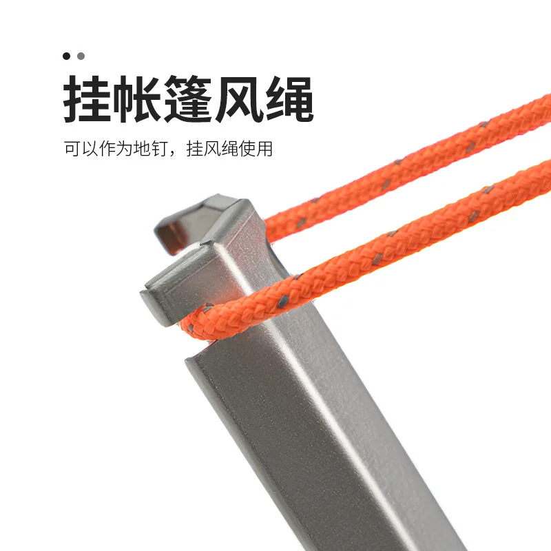 1PC-Titanium-Camping-Shovels-Outdoor-Garden-Compact-Poop-Shovel-Trowel ...