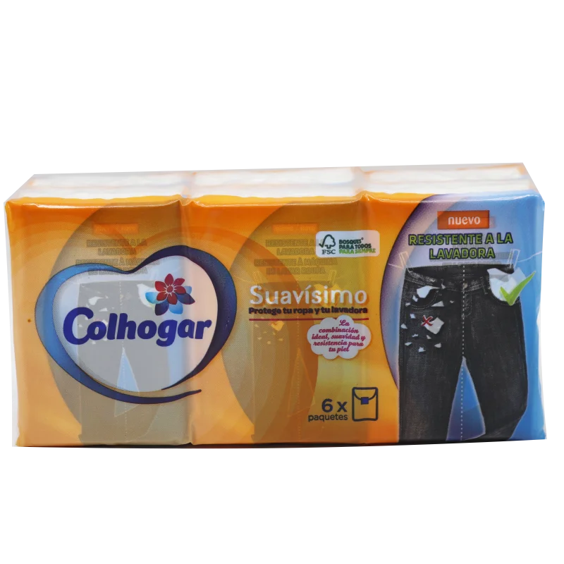 6 Packs of Paper Napkins Colhomeer Compact 87322541146027