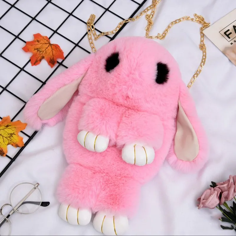 Kids-Girls-Bags-for-Women-Dolls-Rabbit-Plush-Purse-Messengers-Bags ...