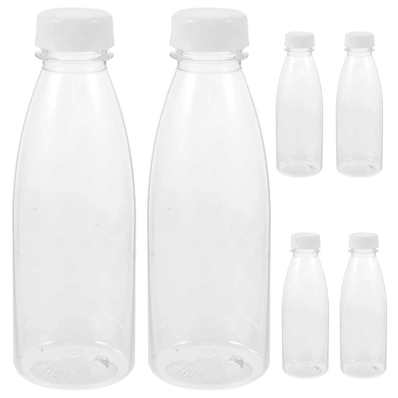 6PCS-500ml-Empty-Beverage-Drink-Bottle-PET-Clear-Storage-Containers ...