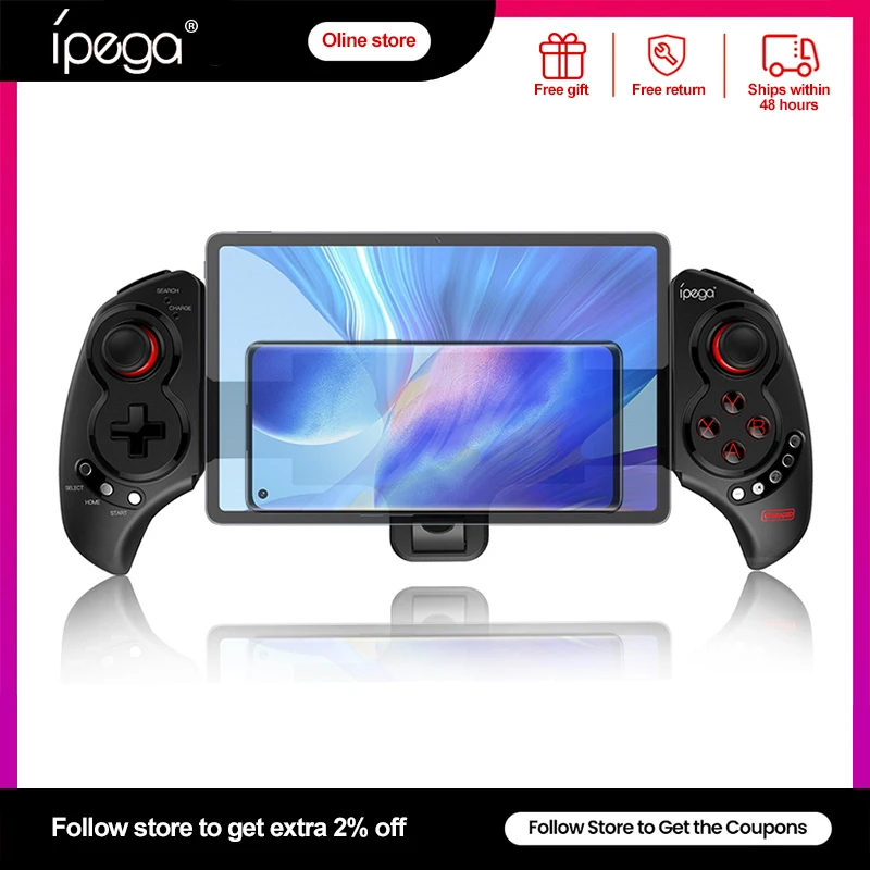 Ipega-Gamepad-PG-9023-Wireless-Bluetooth-Telescopic-Game-Controller ...