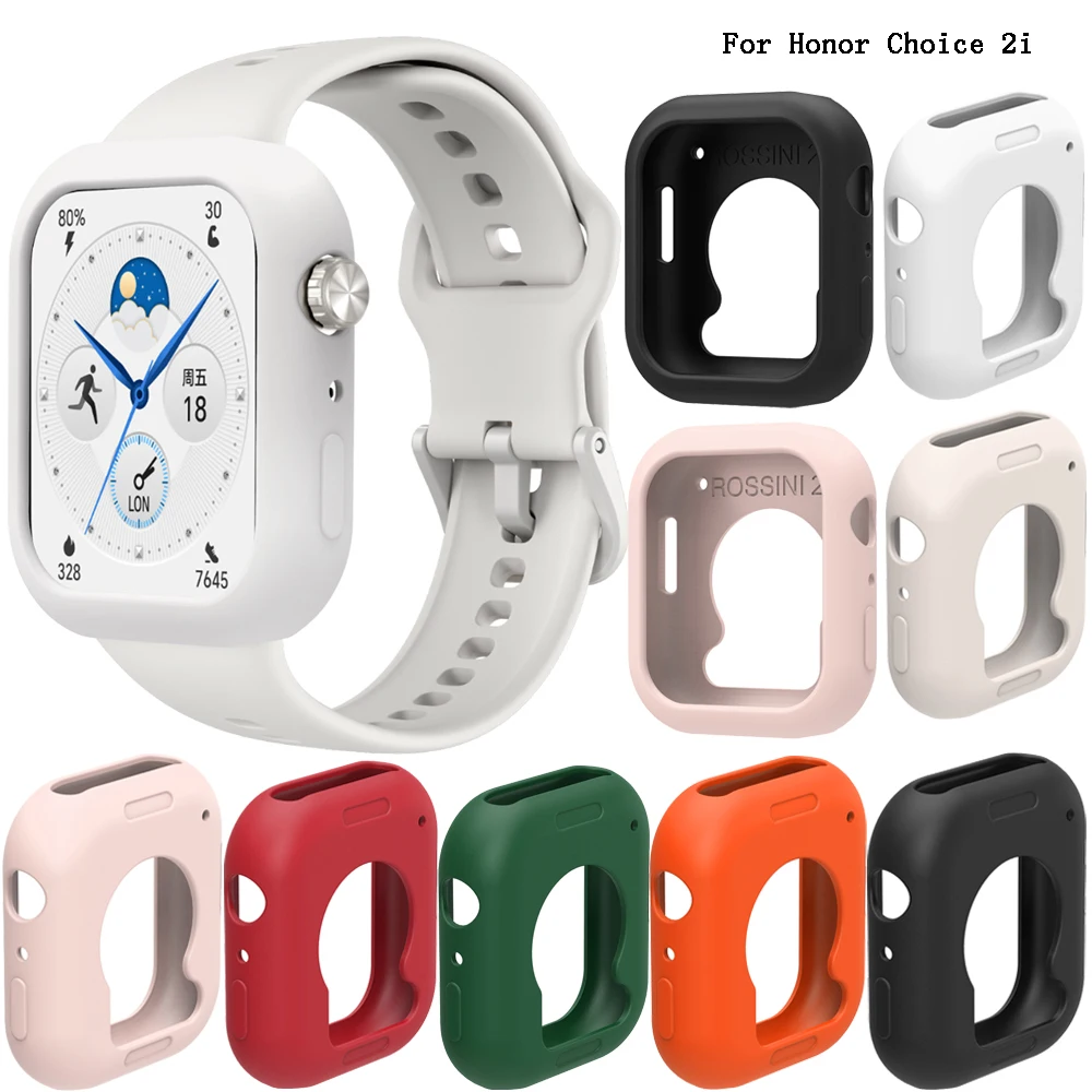 Soft Silicone Case Cover for Honor Choice 2i Smartwatch Protector Shell ...