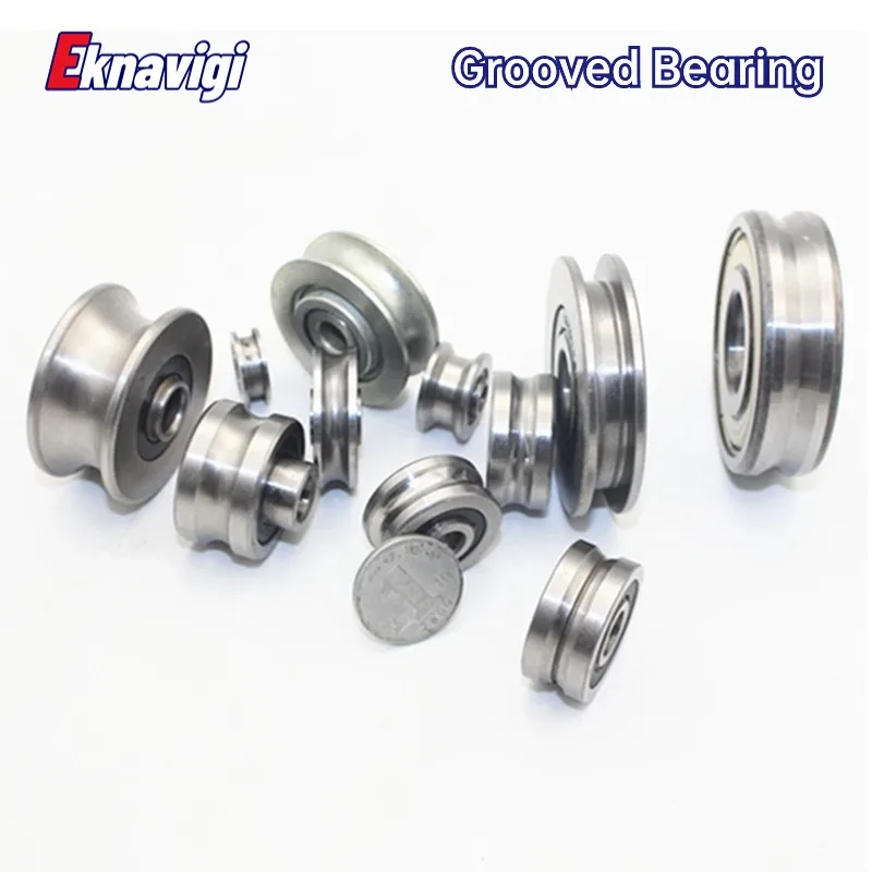 10PCS-Straightening-Mixed-Wheel-Over-Line-with-Groove-Bearing-U6001 ...