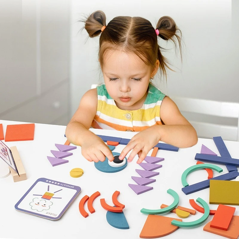Creative-Geometric-Shape-Matching-Jigsaw-Puzzle-Area-Child-Toys ...