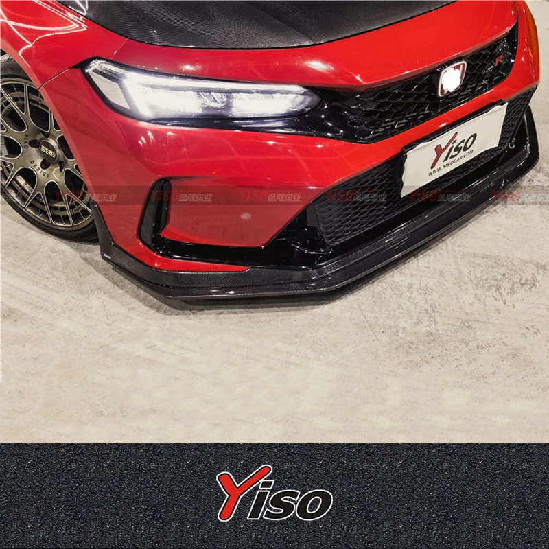 TypeR FL5 YISO カーボンファイバー改造用フロントリップ フロントシャベルジョー FL5 YISO フロントスポイラー フロント ...