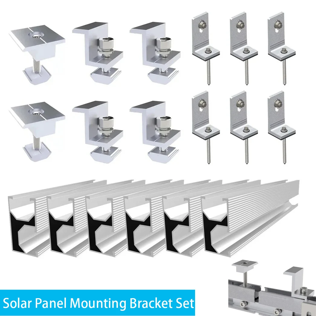 Solar-Panel-Bracket-Mounting-Rails-Photovoltaic-Panel-Aluminium-Solar ...