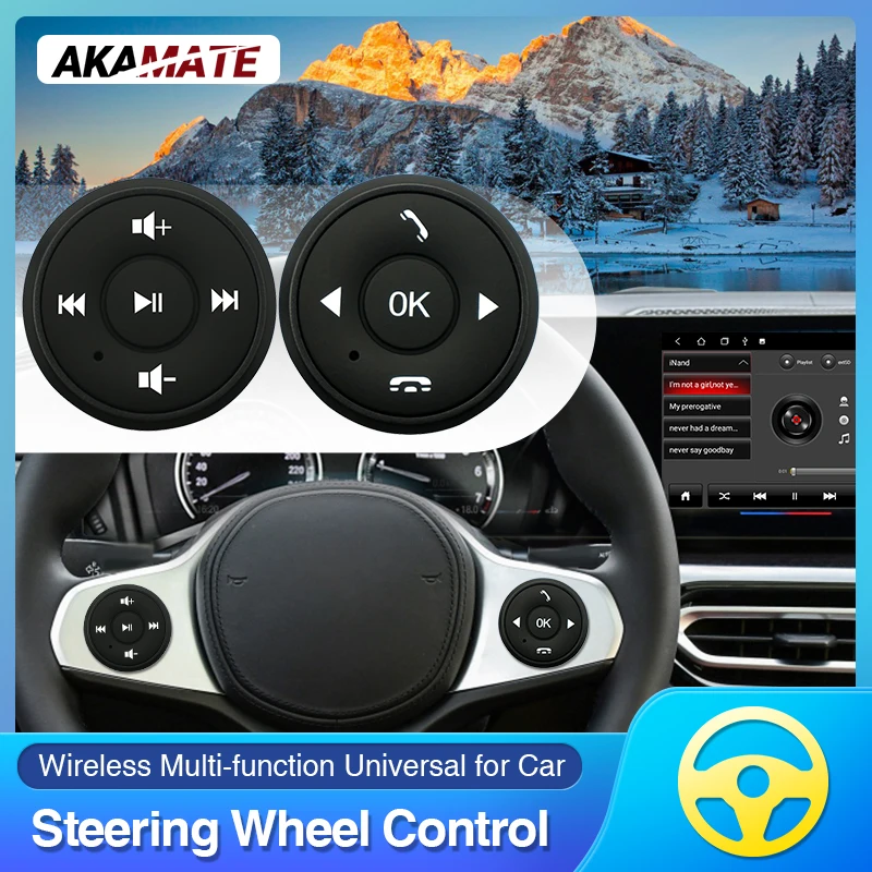 Wireless-Control-Car-Steering-Wheel-Control-Button-for-Android-Car ...