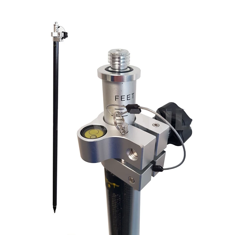 GPS-Pole-For-Land-Survey-Telescopic-Carbon-Fiber-Pole-RTK-Range-Pole ...