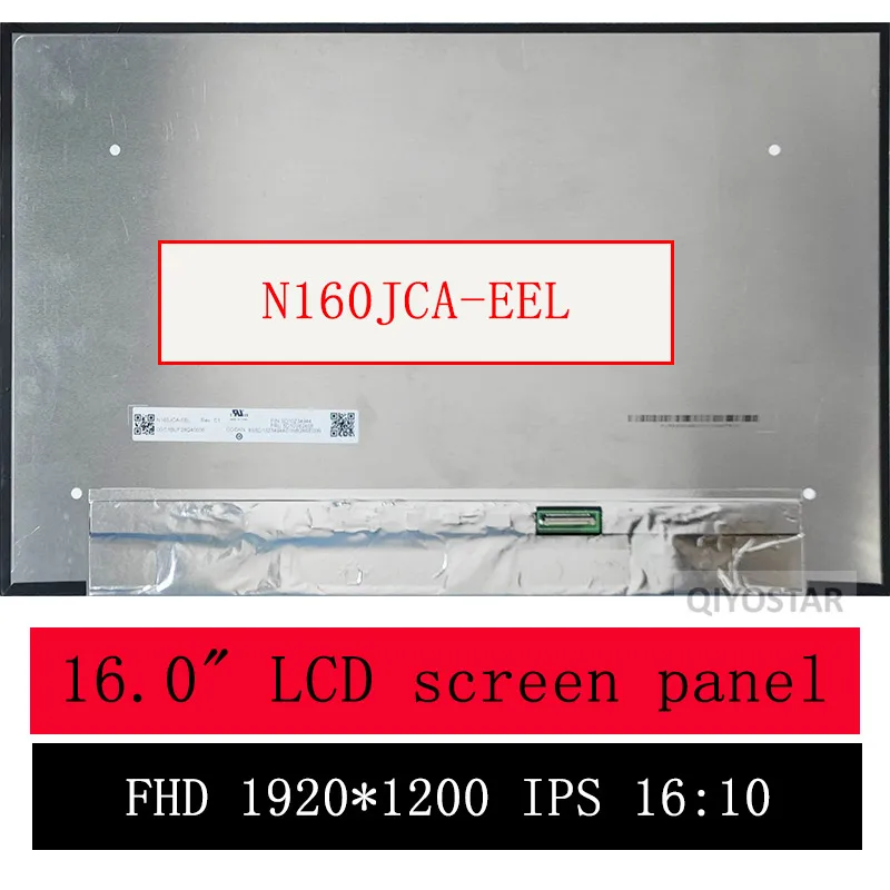 16" Slim LED matrix N160JCA-EEL REV C1 laptop lcd screen panel Display 1920*1200P FHD IPS 60HZ ...