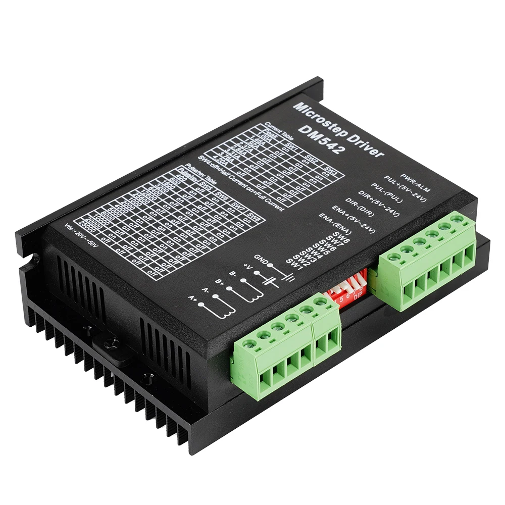 Mega-Microstep-Driver-TB6600-DM542-24-50V-VDC-Stepper-Motor-Driver ...