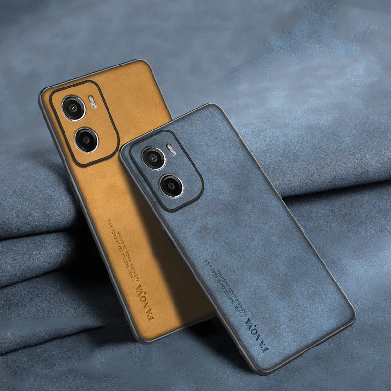 EUCAGR Luxury Sheepskin Leather Silicone Phone Back Case Cover For ...