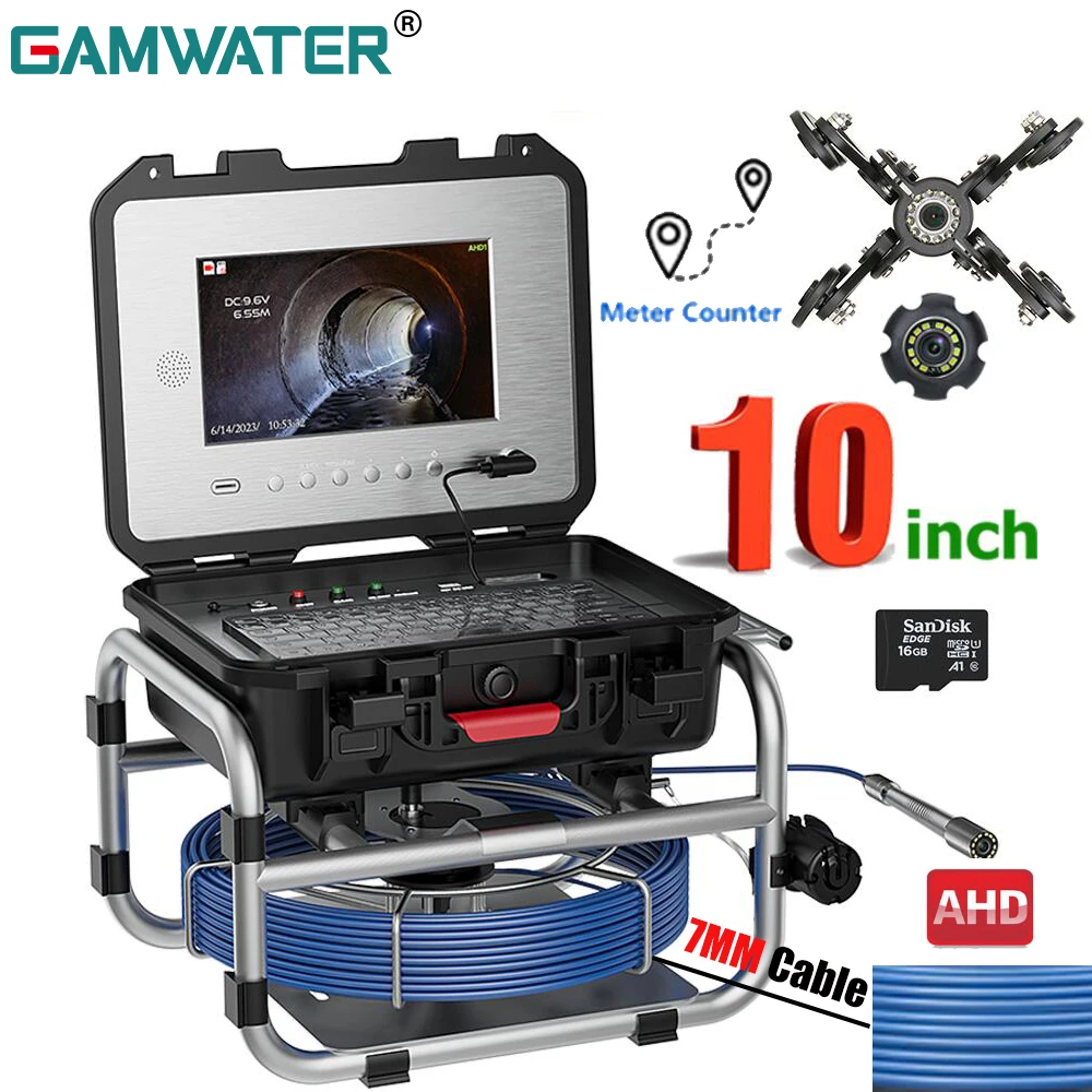 GAMWATER-7MM-Sewer-Pipe-Inspection-Camera-with-Self-Leveling-512HZ ...