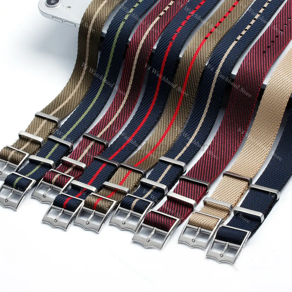 Universal-Nylon-Watch-Band-22mm-20mm-Fabric-Canvas-Wristband-Watchband ...