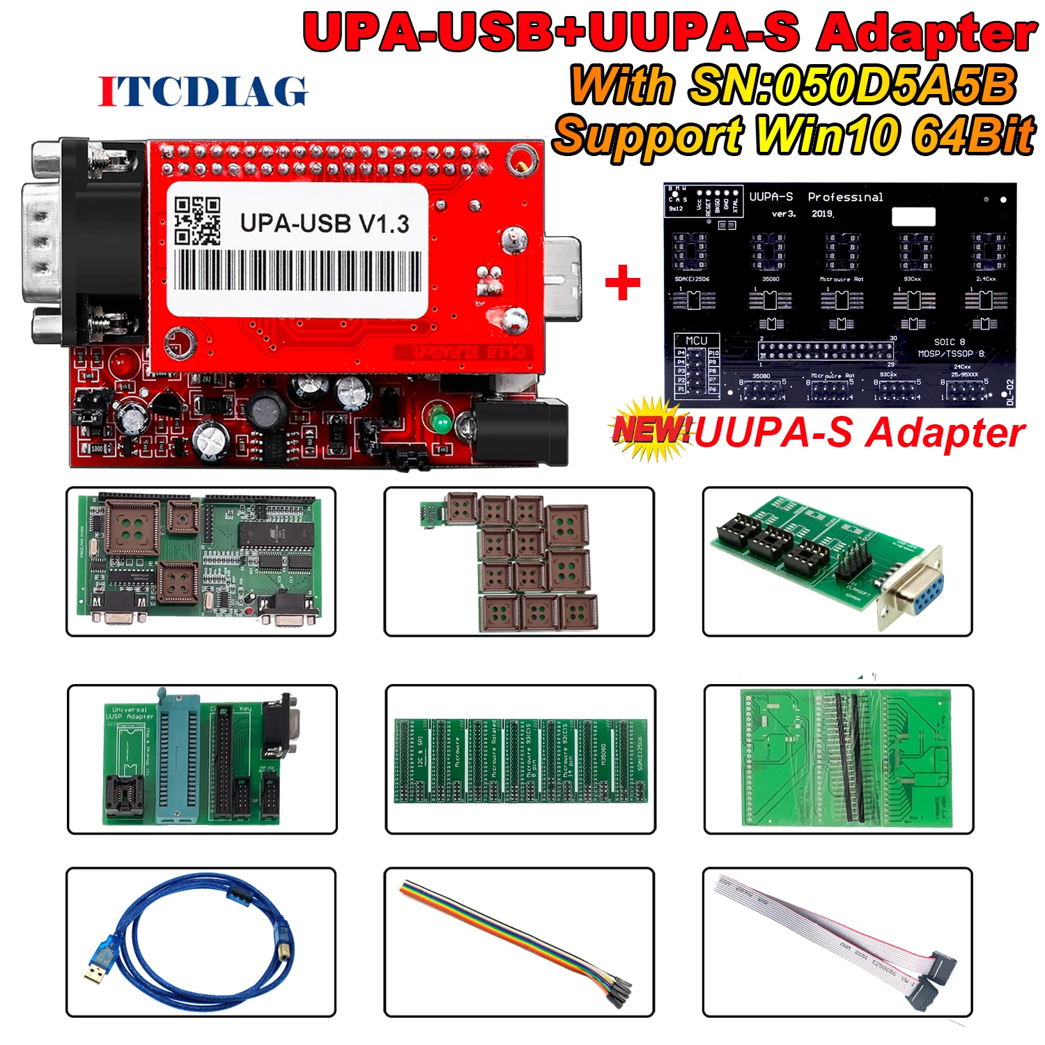 NEW-SN-050D5A5B-UPA-USB-V1-3-ECU-Chip-Tunning-Tool-Programmer-with-NEC ...