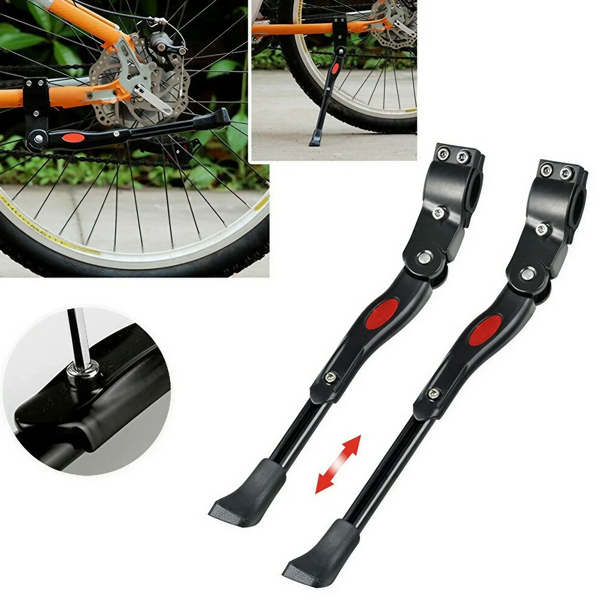 Adjustable-Bicycle-Kickstand-Parking-Rack-Bicycle-Side-Support ...