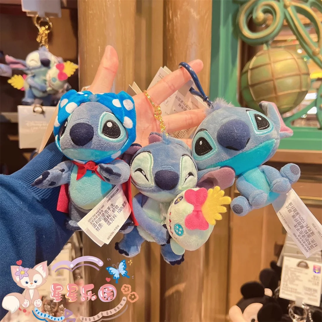 Original-Shanghai-Disney-store-Stitch-Mickey-Minnie-Strawberry-Bear ...