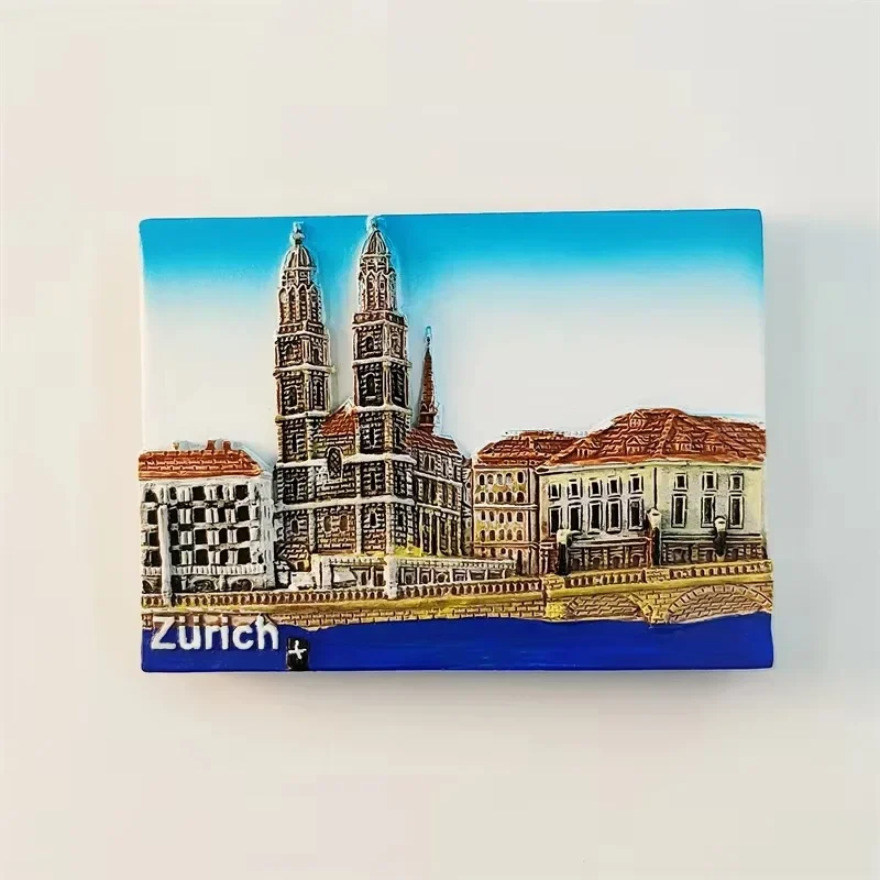 Switzerland Souvenirs Zurich Fridge Magnets Alps Luzern Fridge Stickers ...