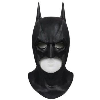 Superhero Bruce Wayne Masks Latex Full Head Batman Mask Props 1989 ...