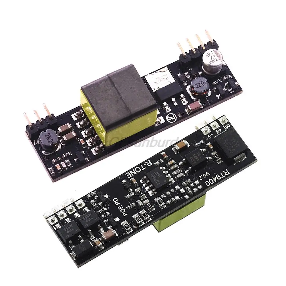 New RT9400 3.3V 5V 12V 24V POE PD power module 13W IEEE802.3af module ...