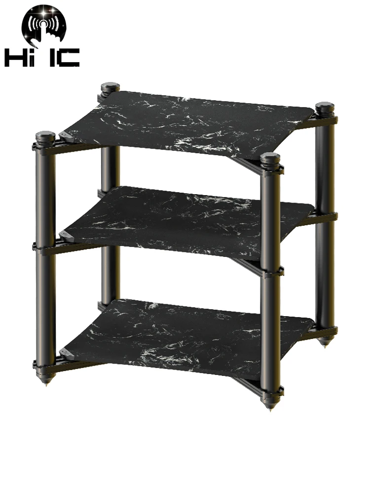 Dark-Quartz-HiFi-Rack-Amplifier-Audio-Racks-Shelf-Shock-Absorber ...