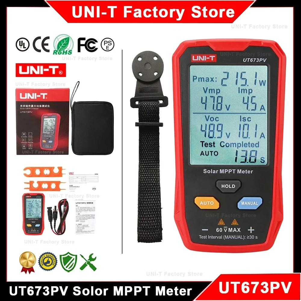 UNI-T-UT673PV-Photovoltaic-Solar-Tracker-Maximum-Power-Tester ...