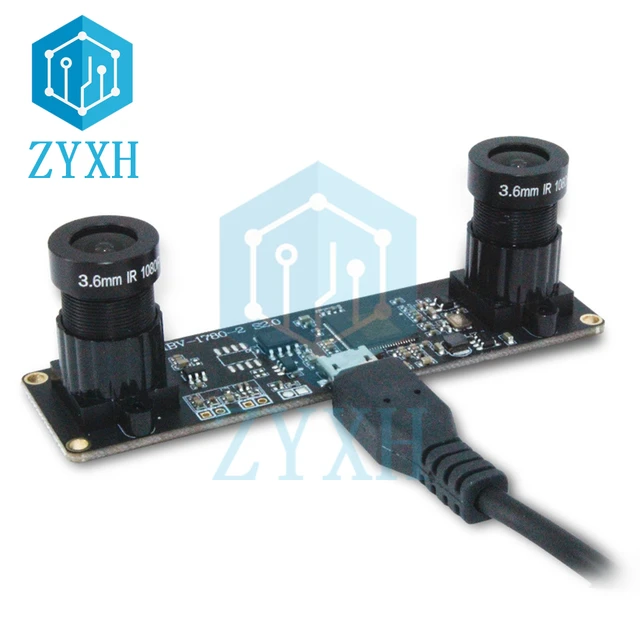 OV9732 USB Camera Module Dual Lens 3D Synchronous 1MP, 48% OFF