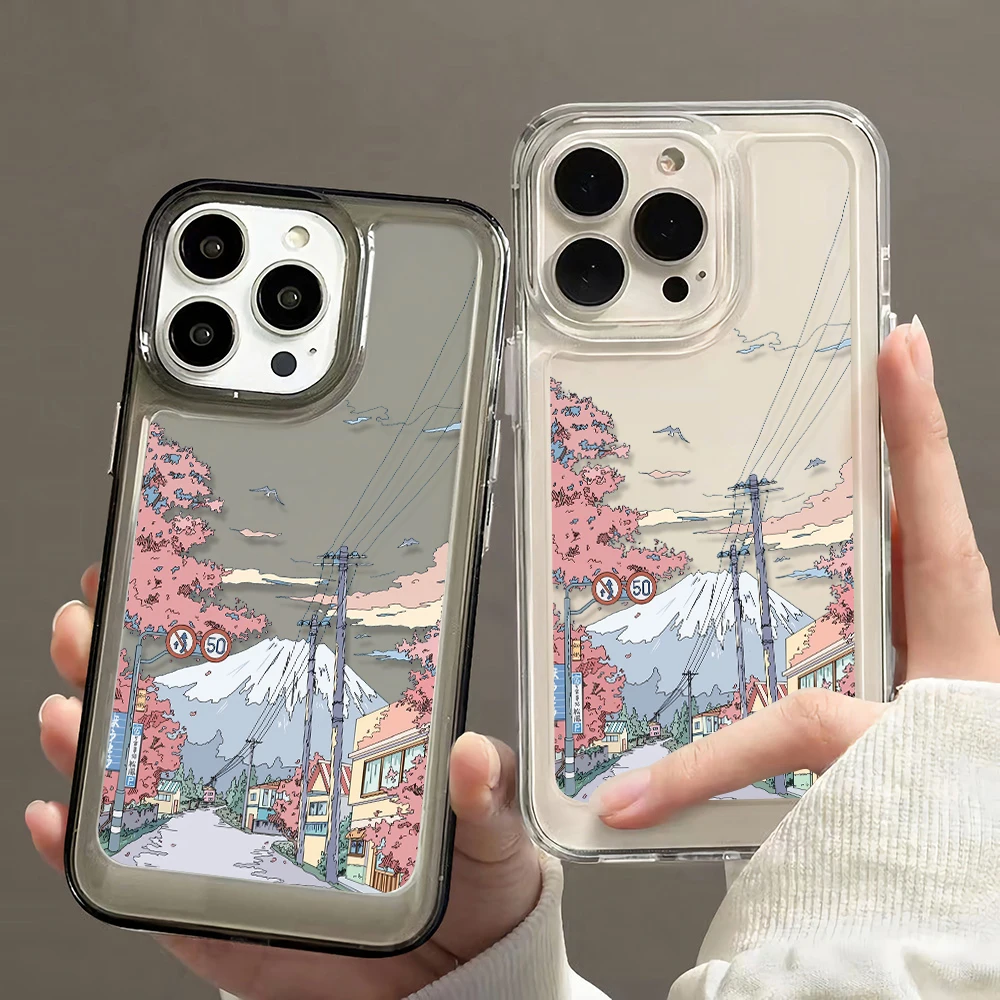 Sunset Scenery Phone Case For Apple iPhone 11 Pro Max XS XR X 8 7 Plus ...