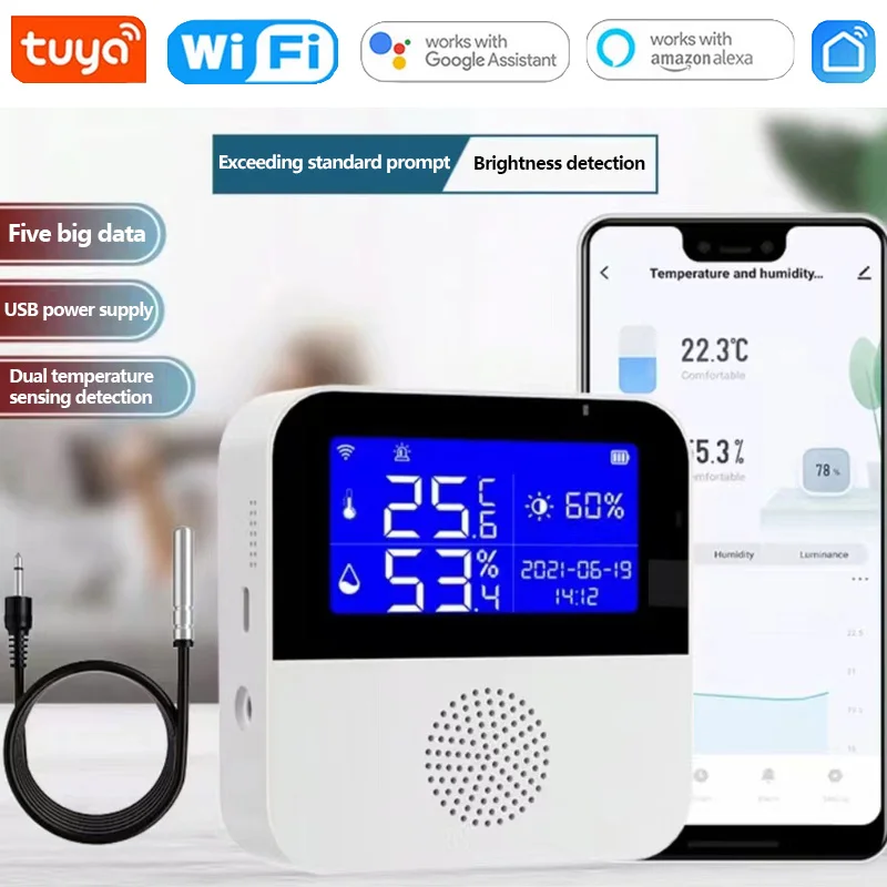 Tuya-WiFi-Temperature-Humidity-Sensor-with-External-Probe-LCD-Screen ...