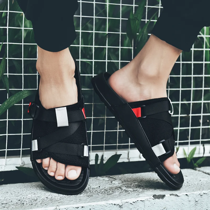 Sandalias de verano para hombre, chanclas y zapatillas para la playa ...