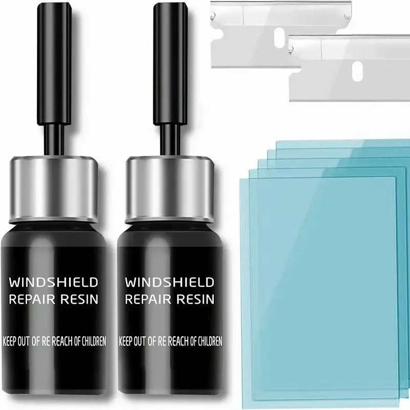 2pack-Car-Windshield-Repair-Kit-Glass-Crack-Repair-Agent-Adhesive-Quick ...