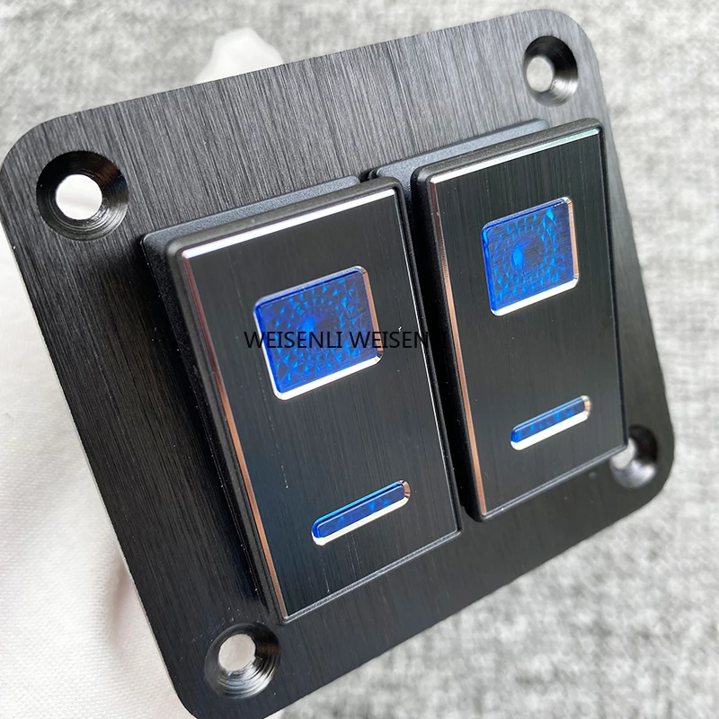 Rocker Switch Panel for Car Truck Caravan Marine New Metal Waterproof ...