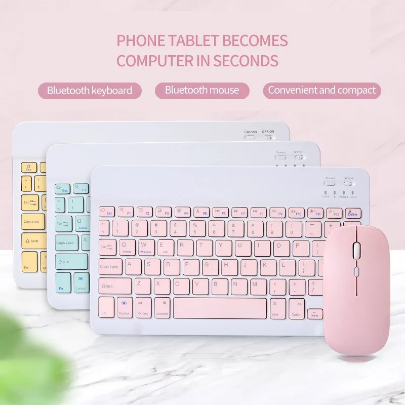 Wireless-Bluetooth-keyboard-rechargeable-silent-ultra-thin-mini ...