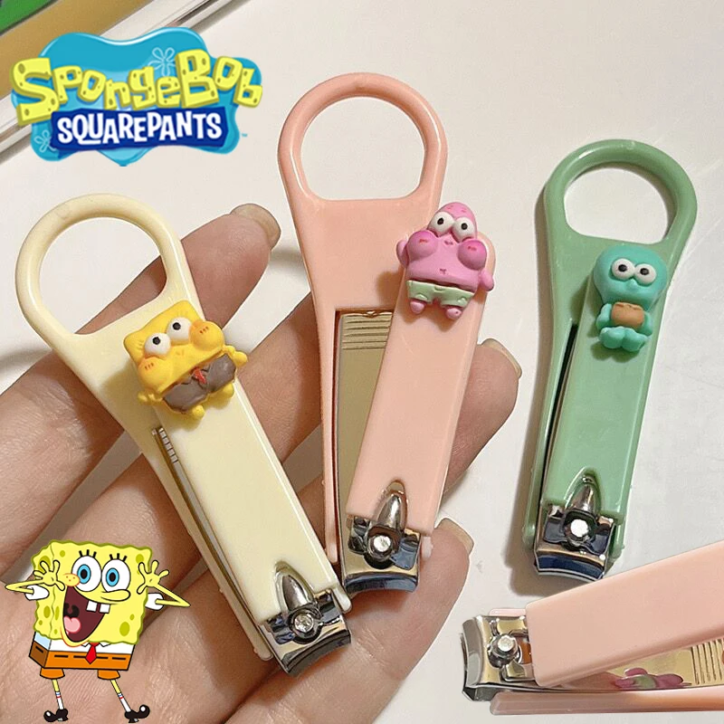 Cartoon-SpongeBob-Nail-Clipper-Kawaii-Patrick-Star-Nail-Scissors-Cute ...