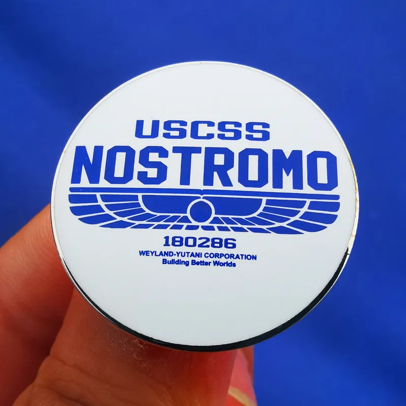 Alien Space USCSS Nostromo Logo esmalte broche Pin insignia solapa Pins ...