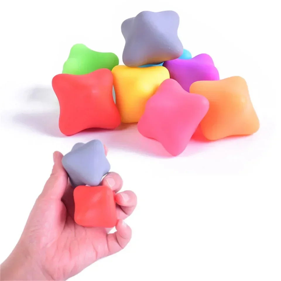 2022 Colorful Silicone Grip Ball Rehabilitation Training Leisure ...