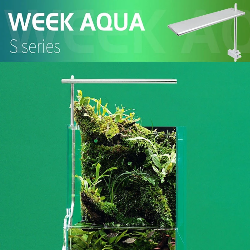 Week Aqua Fish Tanks Lamp S Series Led Light Small Wrgb Ada Style ...