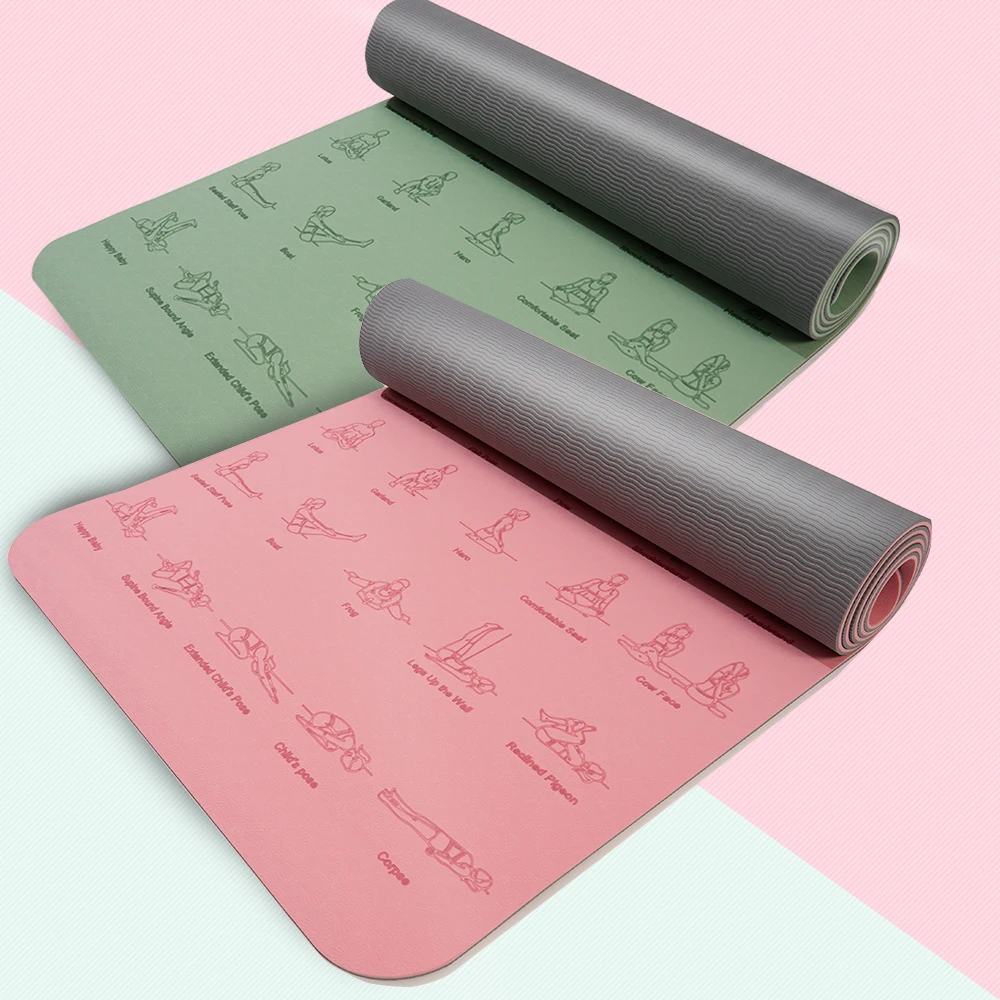 TPE-Yoga-Mat-183cm-57cm-Eco-friendly-Non-Slip-Sports-Fitness-Mat-For ...