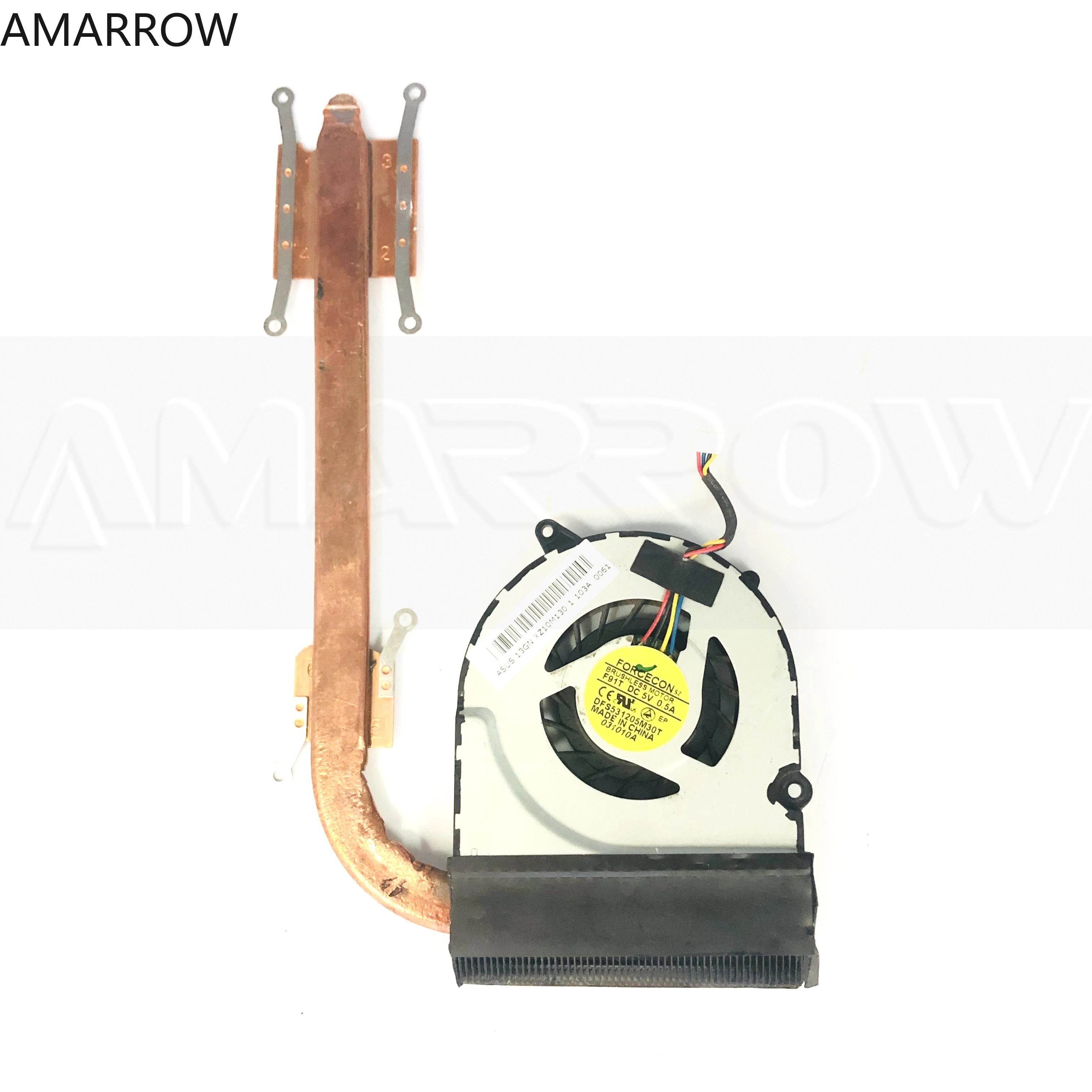 Original laptop heatsink cooling fan cpu cooler For ASUS U30J U30JC ...