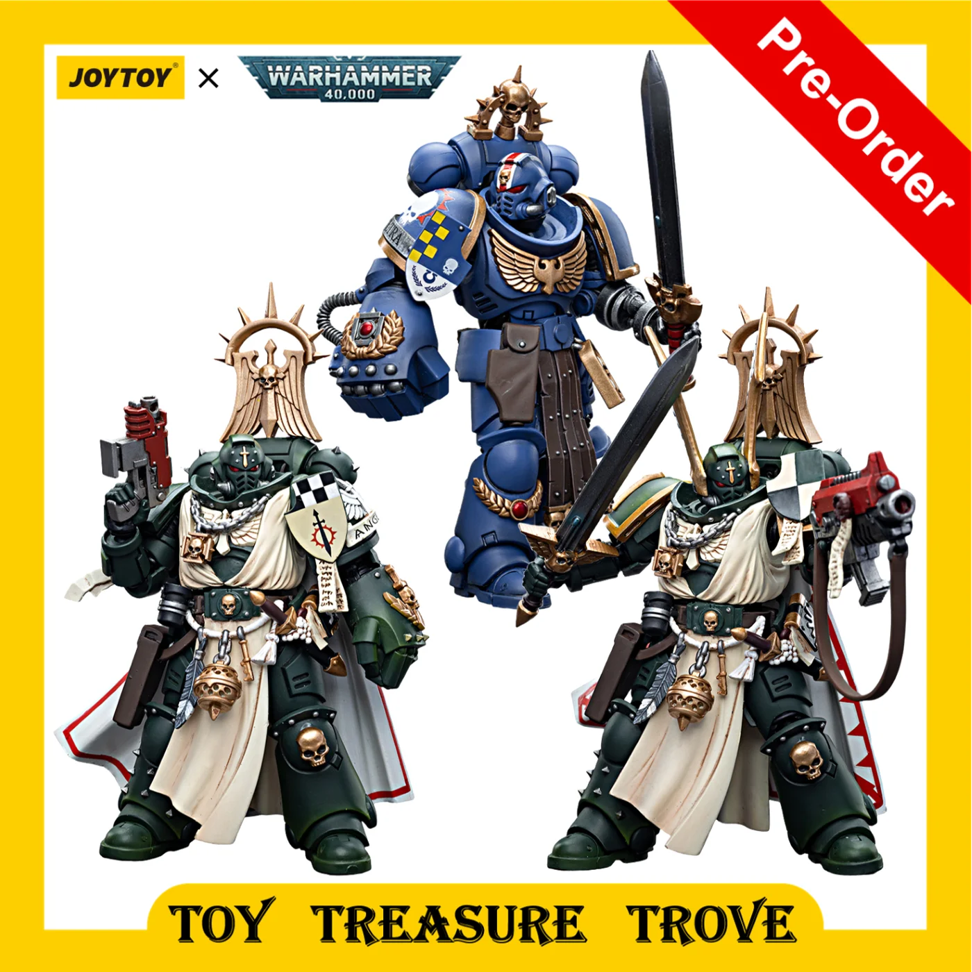 Pre-Order-JOYTOY-Warhammer-40k-1-18-Action-Figures-Dark-Angels-Master ...