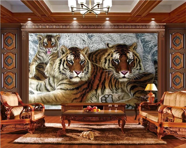 Tiger Room Decor